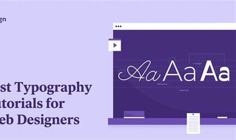 Advanced Typography Tutorials For Mastering Text Layout And Design