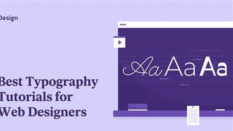 Advanced Typography Tutorials For Mastering Text Layout And Design